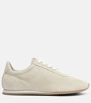 TOTEME Flex Suede Sneakers