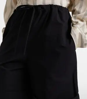 THE ROW Emiliano Cotton Shorts