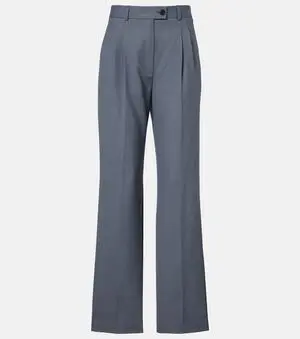 THE ROW Ragnar Virgin Wool Wide-leg Trousers