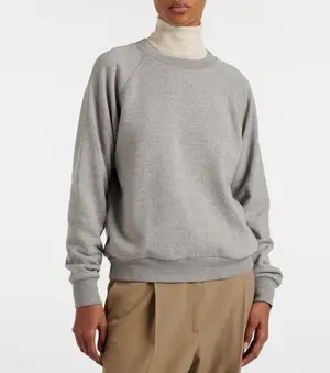 THE ROW Eulalia Cotton And Cashmere Sweatshirt