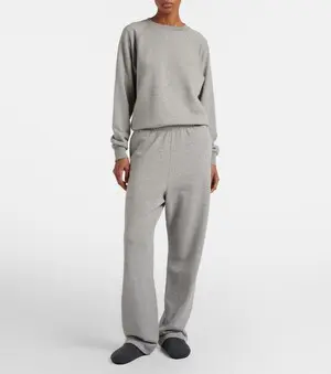 THE ROW Kohana Cotton And Cashmere Sweatpants