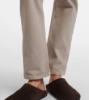 THE ROW Riaca Slim-fit Jeans In Smoke
