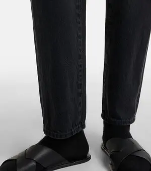 THE ROW Booker Low-rise Straight Jeans