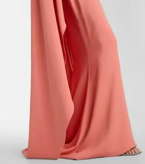 Elie Saab Embellished Cape Gown