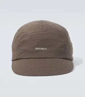 Satisfy Baseball Cap With Logo Detail - Brown