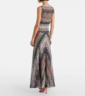 Missoni Zigzag Lame Maxi Dress