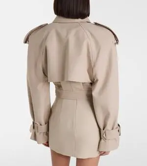 Wardrobe.NYC Cotton Trench Coat