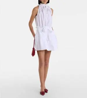 PATOU Gathered Cotton Top