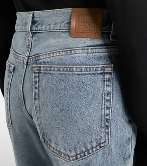 TOTEME Kick Cropped Flared Jeans