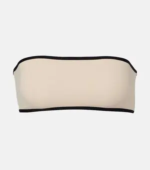 TOTEME Strapless Bikini Top