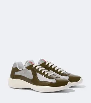 Prada America's Cup Sneakers - Green