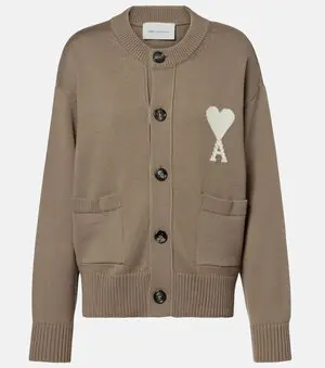 Ami Paris Oversized Cardigans For Women