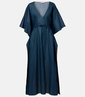 ERES Voilier Cotton Kaftan Blue
