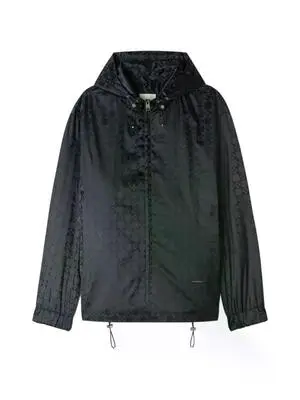 Sandro Checked Zip-up Jacket