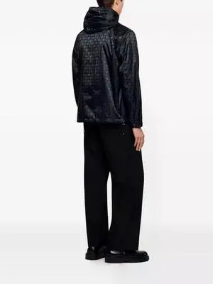 Sandro Checked Zip-up Jacket