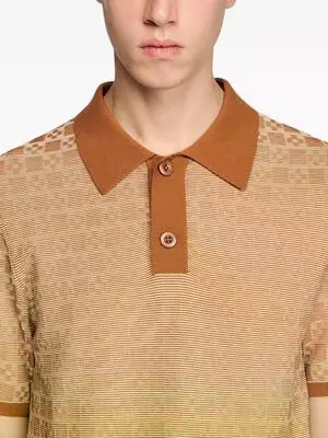 Sandro Square Cross Polo Shirt - Neutrals