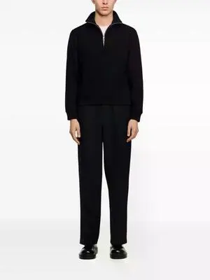 Sandro Cotton Zip-up Sweatshirt