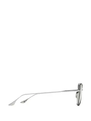 Dita Behcka Browline Glasses - Silver