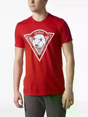 Adidas United States Of Believers T-shirt - Red