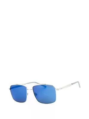 Nike Traveler Square-frame Sunglasses - Silver