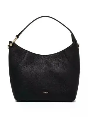 Furla Leather Shoulder Bag - Black