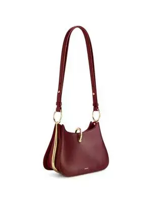 Rabanne Small Ring Shoulder Bag - Red