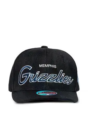 Mitchell & Ness Nba Memphis Grizzlies Script 2.0 Baseball Cap - Black
