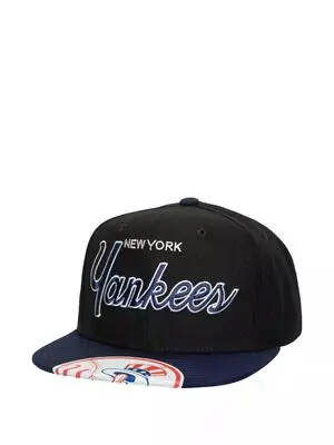 Mitchell & Ness New York Yankees Big Mouth Snapback Cap - Black
