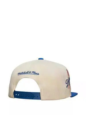 Mitchell & Ness Los Angeles Dodgers Embroidered Baseball Cap - Neutrals