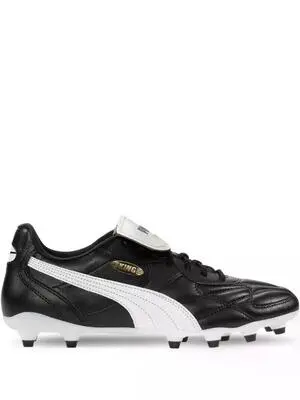PUMA King Logo-print Sneakers - Black