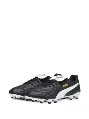 PUMA King Logo-print Sneakers - Black