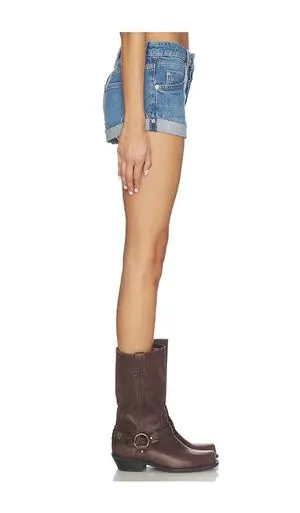 Free People X We The Free Cali Cuffed Shortie Denim Shorts