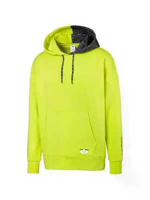 PUMA Drawstring Hoodie - Yellow