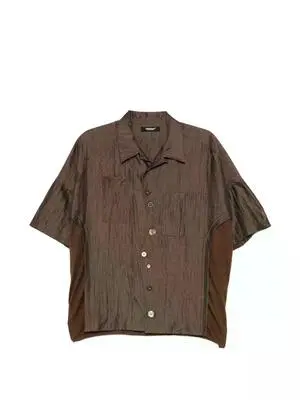 Undercover Short-sleeve Shirt - Brown
