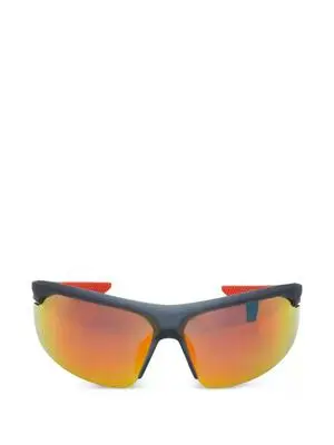 Nike Windtrack M Mirrored Sports Sunglasses - Grey