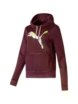 PUMA Graphic Print Training Hoodie - Red