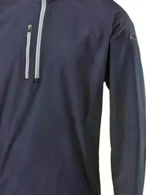 PUMA Logo-print Long-sleeve Wind Jacket
