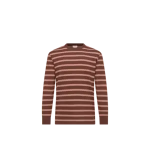 Moncler Striped Cotton Crew Neck Sweatshirt - Multicolour