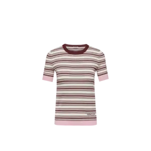 Moncler Striped Cotton T-shirt - Multicolour