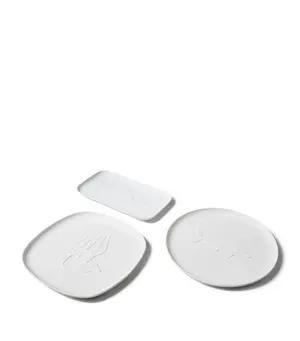 CASSINA X Ginori 1735 Le Corbusier Collection Chandigarh La Main Ouverte Square Tray