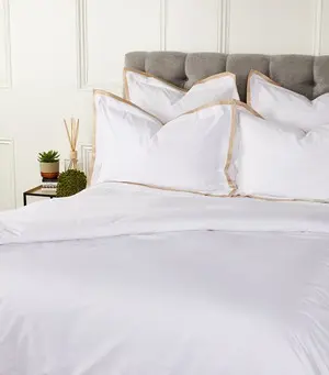 CELSO DE LEMOS Hella Oxford Pillowcase - Nude