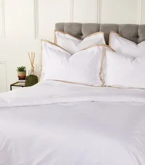 CELSO DE LEMOS Hella King Duvet Cover - Nude