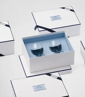 Prada Plinth Water Glasses - Neutral