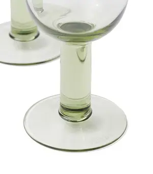 Prada Plinth White Wine Glasses