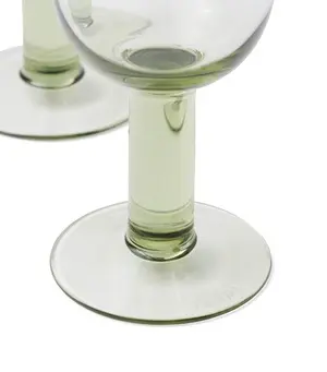 Prada Plinth White Wine Glasses