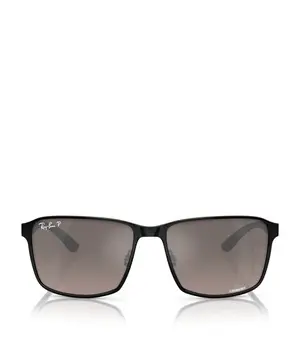 Ray-ban Ray-Ban Metal Square Frame Sunglasses Black
