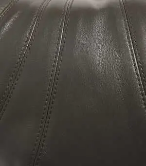 LEMAIRE Small Nappa Leather Croissant Bag - Green