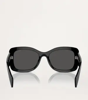 Prada Geometric Acetate Sunglasses