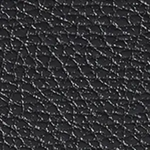 ASPINAL OF LONDON Grained Leather Bound A5 Notebook - Black