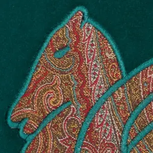 Etro Cotton Embroidered Somerset Cushion